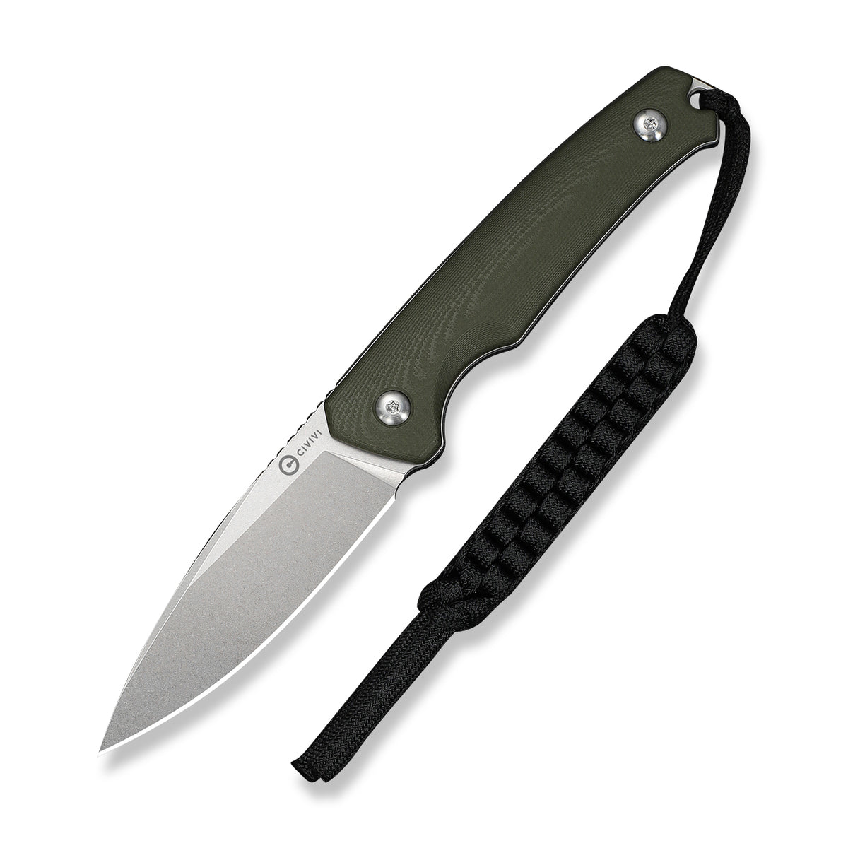 Civivi Altus Fixed Blade OD Green G10 + Stonewash 14C28N C20076B-1 ...