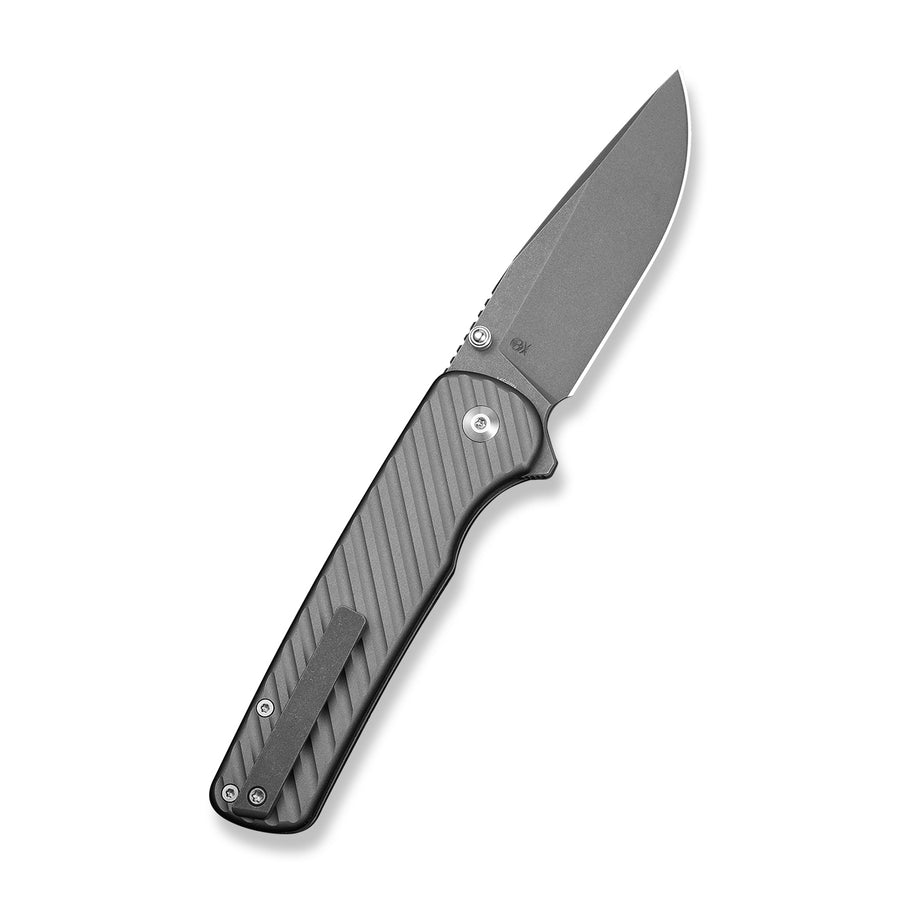 CIVIVI Iron Tide Grey Aluminium + Grey Stonewash 14C28N C25011-3 ...