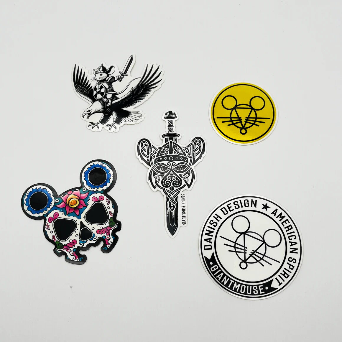 GiantMoust Sticker Set | GiantMouse Knives Australia – Adventure Carry
