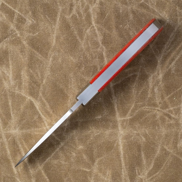 Jack Wolf Knives Timber Jack Fire Canvas Micarta - Steel Series TIMBE ...