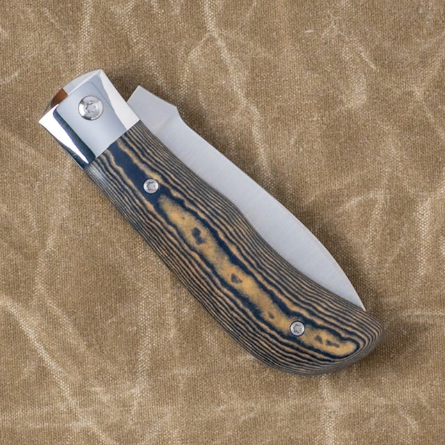 Jack Wolf Knives Timber Jack Blue Canyon & Maple Valley Richlite ...