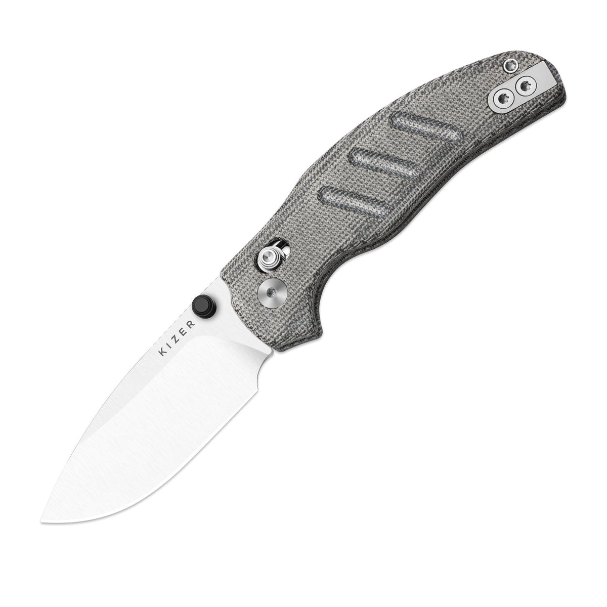 Kizer C01C 2.9 CD Norplex UltreX™ Micarta + Drop Point Elmax Ki3488 ...