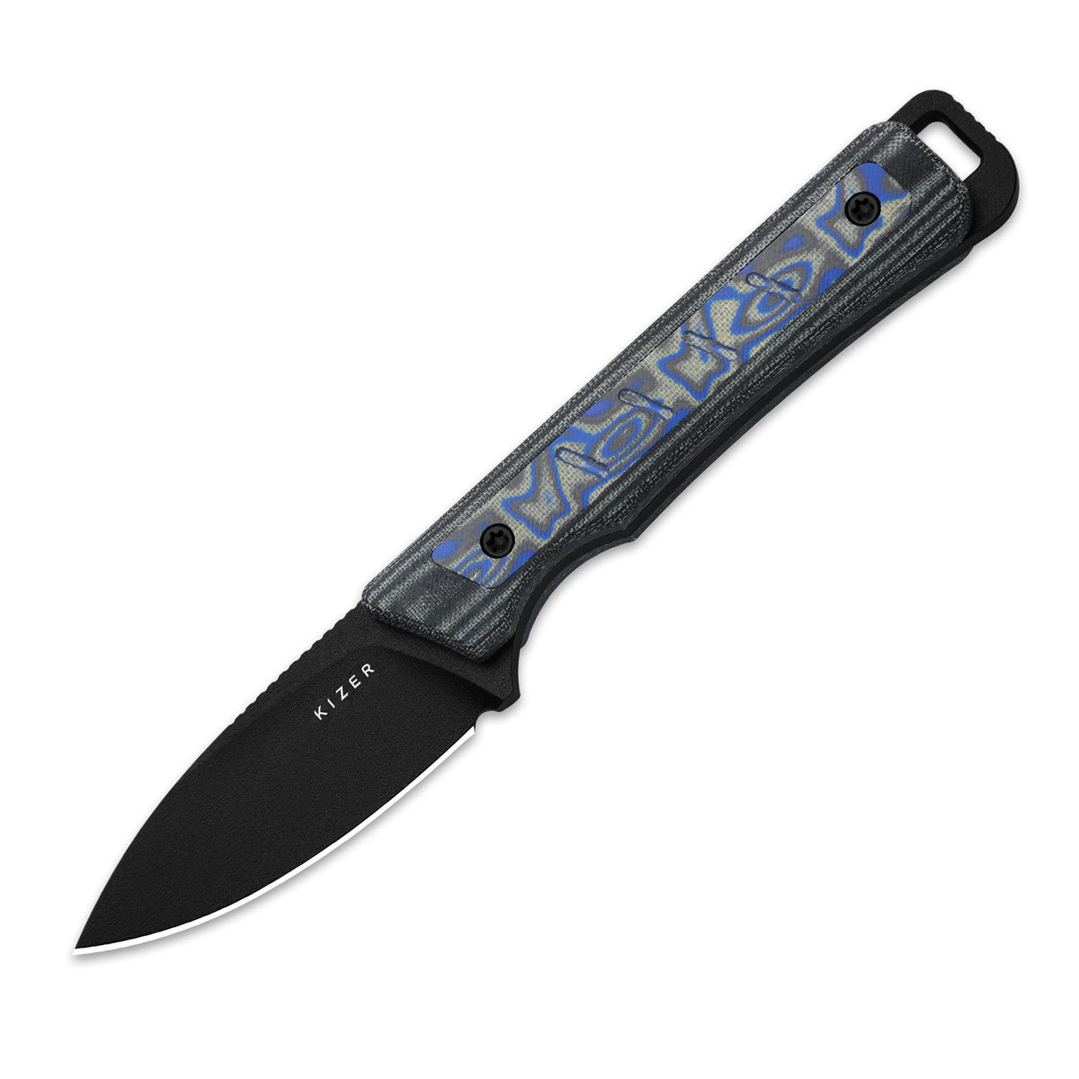 Kizer Whiskey Jack Norplex UltreX™ Micarta + 10V 1108A1 – Adventure Carry