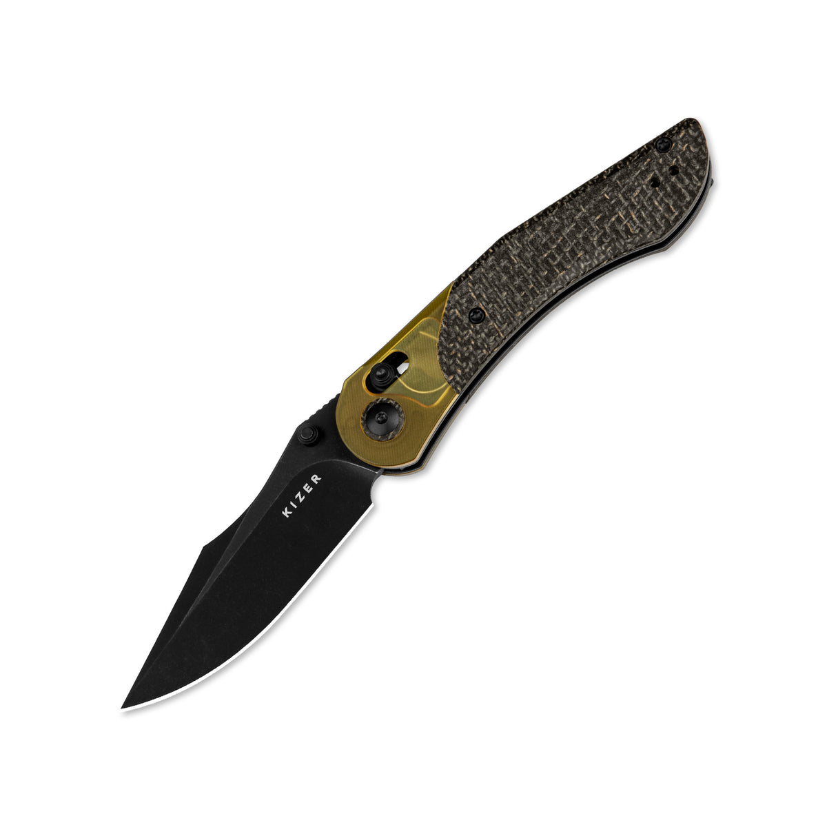 Kizer Mini Mystic V3636C1 | 154CM | Micarta + Ultem – Adventure Carry