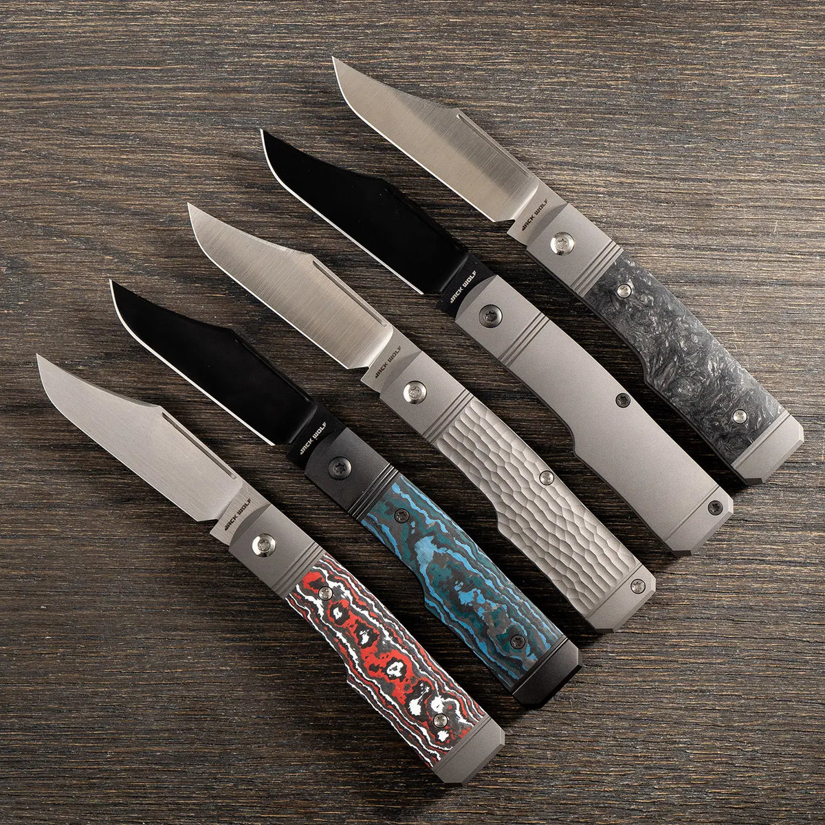 Jack Wolf Knives Sharpshooter Jack V2 - JWK Slipjoint Knives Australia ...