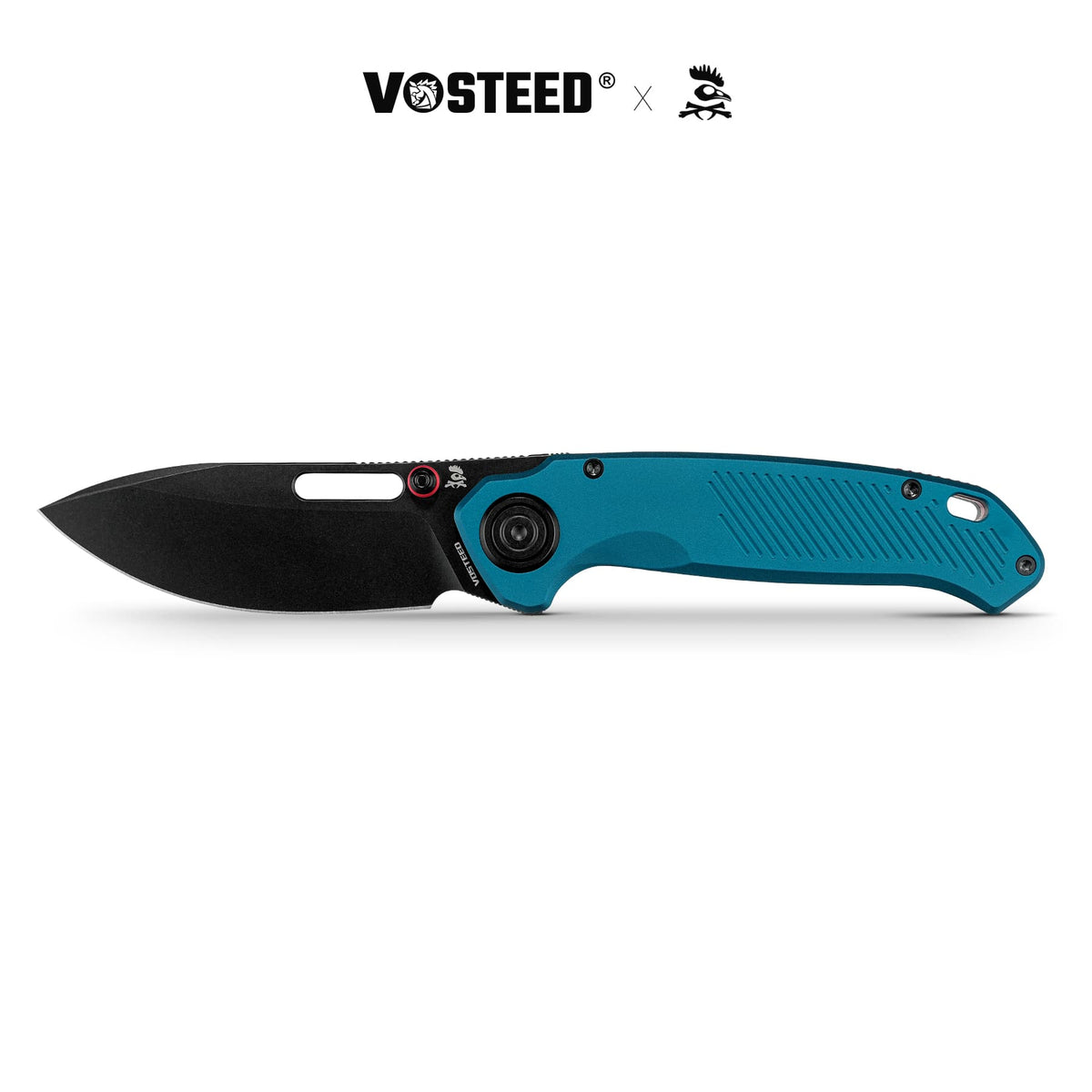 Vosteed Zander - Vanchor Lock® Steel Blue Aluminium + Blackwash S35VN ...