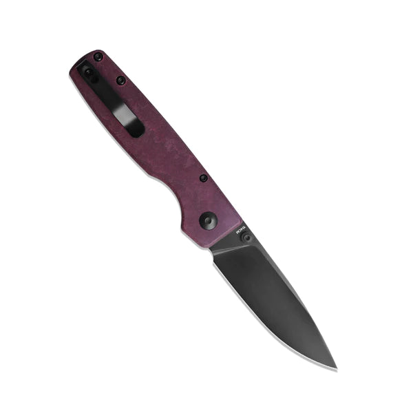 Kizer Original | Redstone Richlite Button Lock EDC Knife | Kizer ...
